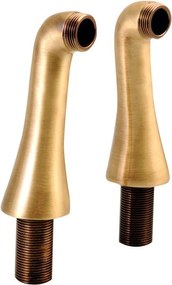 Sapho Reitano Rubinetteria, ANTEA připojení pe instalaci vanové baterie na okraj vany (pár), bronz, 9856