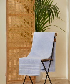 Bavlněný ručník/osuška Micro Touch, modrý, 70x140 cm