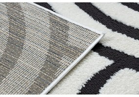 Kusový koberec Corylus krémovočerný 140x190cm
