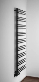 Aqualine Poseidon otopné těleso rovné 550 x 1740 mm černá mat PS517B