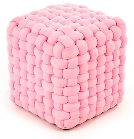 Halmar Taburet Rubik - světlá růžová
