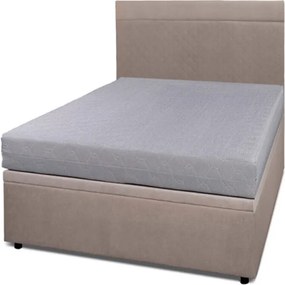 Postel Fro Pik 120x200 s roštem, úložným prostorem Mono 233, béž
