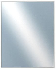 DANTIK - Zarámované zrcadlo - rozměr s rámem cca 40x50 cm z lišty Hliník bílá | P273-027 (7273027)