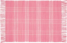 XXXLutz RUČNĚ TKANÝ KOBEREC, 60/90 cm, pink Boxxx - Vlněné koberce - 006767011992