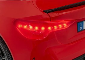 Elektrické autíčko BMW M4 červené