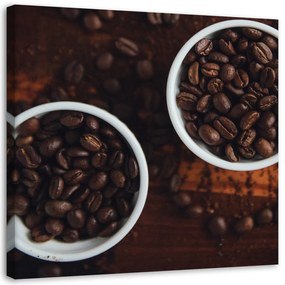 Gario Obraz na plátně Šálky plné kávy Rozměry: 30 x 30 cm