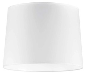 Ideal Lux Stojací lampa SET UP, ⌀ 40cm Barva stínidla: béžová, Barva podstavce: bílá