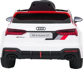 Ramiz Audi RS6 Avant GT elektrické autíčko pro děti bílé