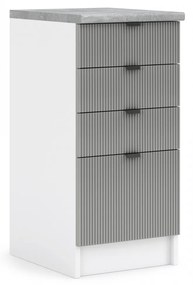 Kuchyňská skříňka spodní 40 cm - LAM SZ40 4SZ - Dvířka NELA