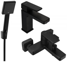 Mexen Mino R45 set vanový, černý - 72403R45-70