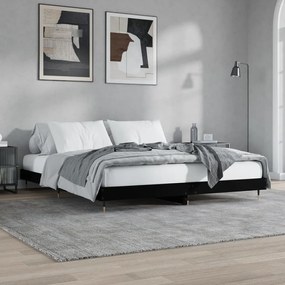 vidaXL Rám postele 120 x 200 cm kompozitní dřevo [832154] Barva: Černá