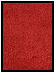 vidaXL Rohožka červená 60 x 80 cm