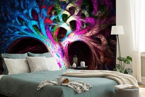 Tapeta okouzlující abstraktní strom - 150x100 cm
