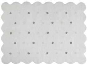 Lorena Canals bavlněný koberec bílý, sušenka - Biscuit