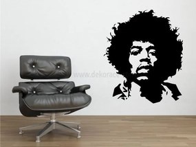 Samolepicí dekorace - Jimi Hendrix