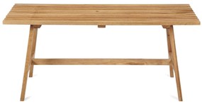 Andrea House, Dřevěná lavice Oak Bench, 100 cm | přírodní