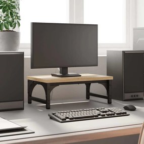 vidaXL Stojan na monitor 37 x 23 x 14 cm kompozitní dřevo [833998] Barva: dub sonoma