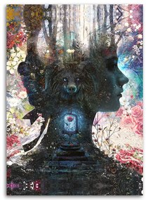 Gario Obraz na plátně Kráska a zvíře - Barrett Biggers Rozměry: 40 x 60 cm