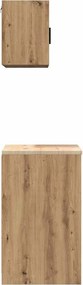 Garážové skříně 2 ks dub artisan kompozitní dřevo 3328313
