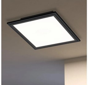 Eglo | Eglo 900817 - LED Stropní svítidlo SALOBRENA LED/14W/230V 30x30 cm černá | EG900817
