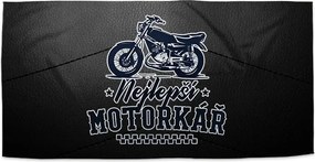 Sablio Ručník Nejlepší motorkář - 50x100 cm