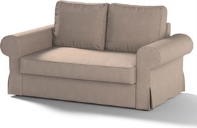 Potah na pohovku IKEA Backabro 2-místná, rozkládací barva béžová látka pletený vzor