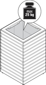 Tchibo - Truhlíky »Tinus« - barva: hnědá