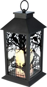 Halloweenská LED lucerna (bílá)
