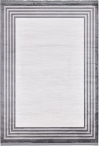 Koberec Arte Canberra Frame šedý