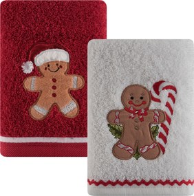 XXXLutz SADA RUČNÍKŮ PRO HOSTY, 40/60 cm, vícebarevná X-Mas - Sady ručníků - 006792017302