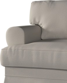 Potah na křeslo IKEA Ekeskog barva šedá látka pletený vzor