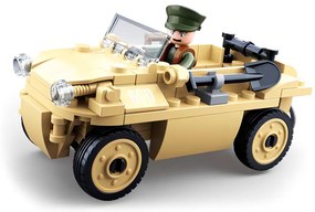 Sluban WWII M38-B0690 Německý obojživelný vůz Schwimmwagen