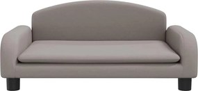 Pelíšek pro psy taupe 70 x 45 x 30 cm textil 171963