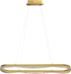 Závěsné LED svítidlo Preciosa, 1x LED 45w, 4000k, g