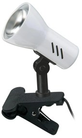 Lampa Briloner na klipu - E14, v.115 mm Barva: Bílá