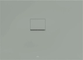 Villeroy & Boch Squaro Infinity - Sprchová vanička, 110x80 cm, Morning Green UDQ1180SQI2LV-R8