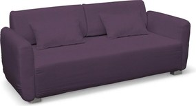 Potah na pohovku Mysinge - 2-místná barva fialová látka pletený vzor