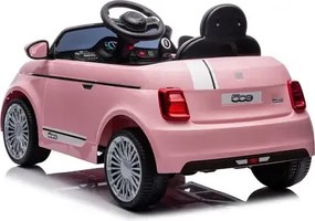 CHIPOLINO Elektrické auto FIAT 500 Pink