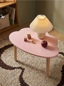Sinsay - Stolek ve tvaru obláčku - pastelová růžová
