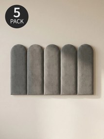 Sinsay - Čalouněné stěnové panely 5 pack - šedá