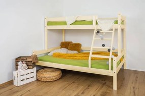 MAXIDO Dětská patrová postel Nela 200x120 bílá
