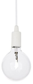 Závěsné svítidlo Ideal Lux Edison SP1 bianco 113302 bílé