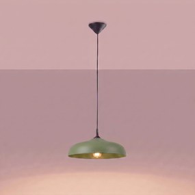 Sollux Lighting Závěsné svítidlo GINA olivově zelené