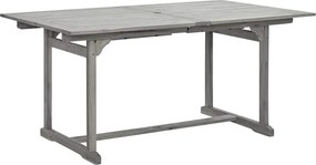 Zahradní jídelní stůl (160–240) x 100 x 75 cm masivní akácie 316573