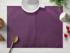Biante Sametové prostírání na stůl SV-020 Tmavě fialové 35x45 cm