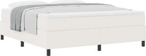Postel s boxspringem Krémová a bílá 180 x 200 cm 3337479