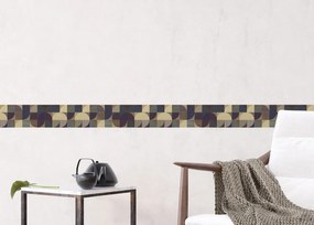 Samolepící bordura na zeď Zkroucené Cesty | 5 m x 13.8 cm | DWB8433