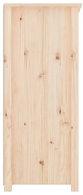 Příborník 83 x 41,5 x 100 cm masivní borové dřevo,  821507