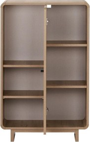 Skříňka v dekoru dubu ve světle přírodní barvě 70x110x34 cm Torina – Nordure