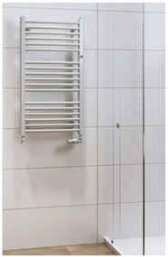 Instalprojekt Koupelnový radiátor OMEGA R Barva radiátoru - Bílá, Rozměr radiátoru - 400 × 915 mm, výkon 360 W, Typ připojení - Klasické (na rozteč) RADOME409035